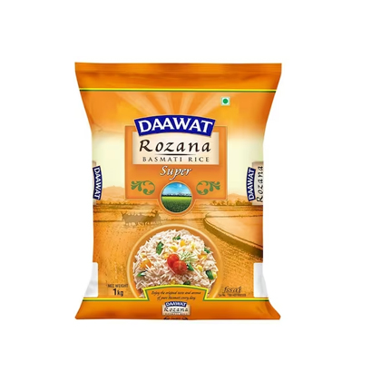 Daawat Rozana Super Basmati Rice 1 kg – Botmerchant